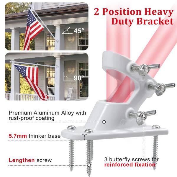Flag Pole Base Installation 25' Or 30' Delta SECTIONAL Flagpole