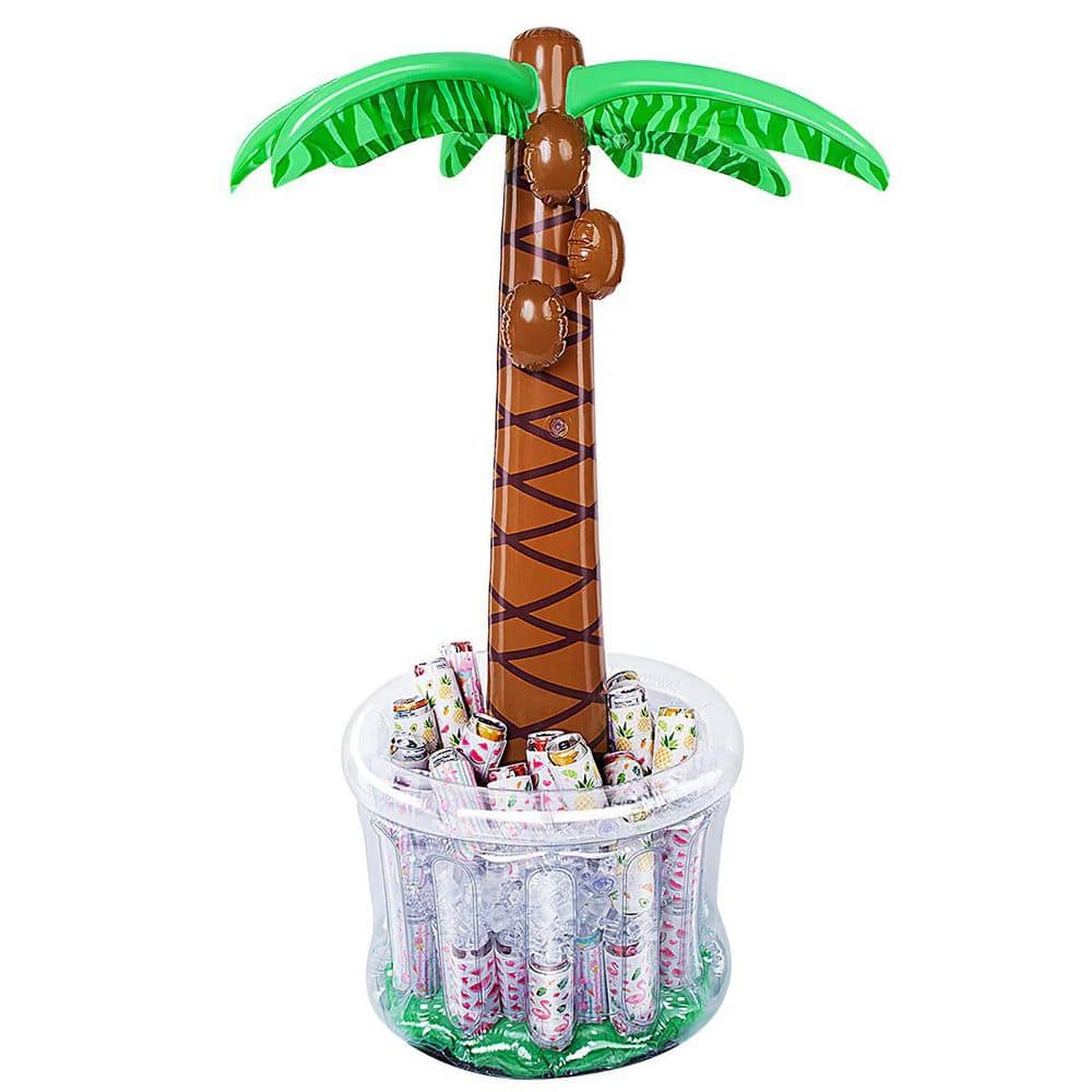 Joyfy 60 in. Inflatable Palm Tree Cooler 40002-B - The Home Depot