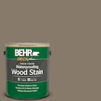 BEHR DECKplus 1 gal. #SC-105 Padre Brown Solid Color Waterproofing ...