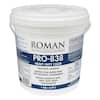 Roman PRO-838 1 Gal. Heavy Duty Clear Wallcovering Adhesive 011301 ...