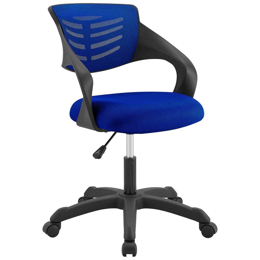 MODWAY Thrive Mesh Office Chair in Blue EEI-3041-BLU - The Home Depot