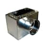 Master Flow 12 in. x 6 in. to 7 in. Tall Insulated Register Box Side ...