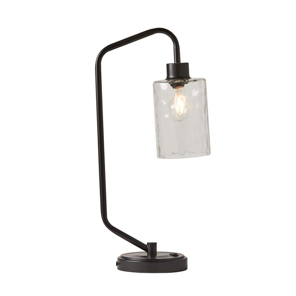 CRAFTMADE Table Lamp 23.75 in. Flat Black Finish Traditional Standard ...