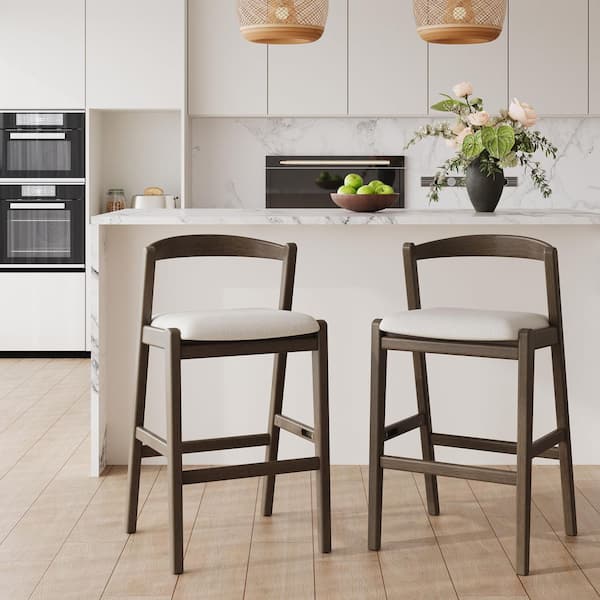 CHRISTOPHER KNIGHT HOME Balmain Modern 39 in. Dark Brown Solid Wood Bar ...