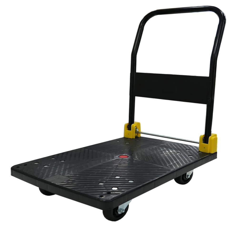 Miscool Anky 880 lbs. Capacity Platform Cart Heavy-Duty Dolly Folding ...