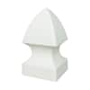 Veranda 5 in. x 5 in. White Vinyl Gothic Fence Post Cap 116092 - The ...
