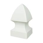 Veranda 5 in. x 5 in. White Vinyl Gothic Fence Post Cap 116092
