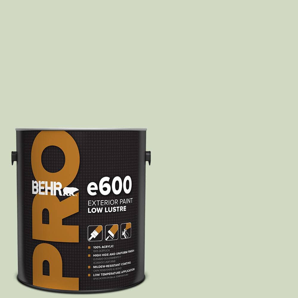 BEHR PRO 1 gal. #M380-2 Glade Green Low Luster Exterior Paint PR62001 ...