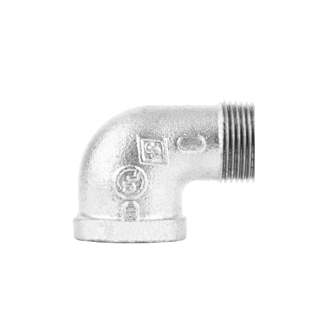 STZ 3/4 in. Galvanized Iron 90° Street Elbow 311 SE90-34 - The Home Depot