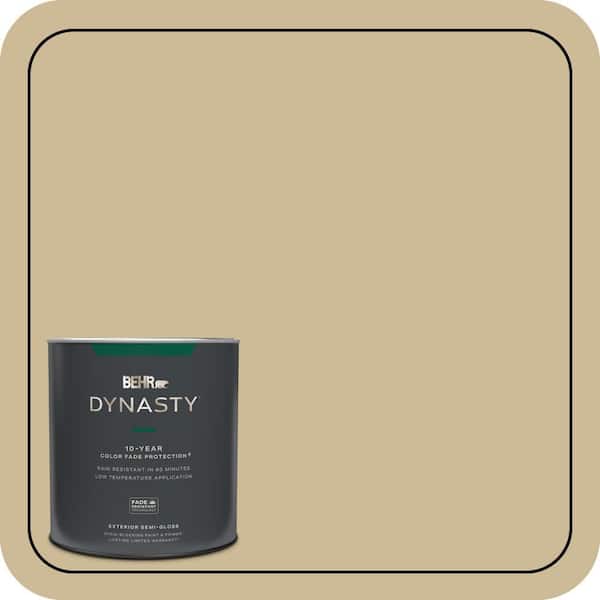 BEHR DYNASTY 1 qt. #MQ2-22 Hayloft Semi-Gloss Enamel Exterior Stain ...