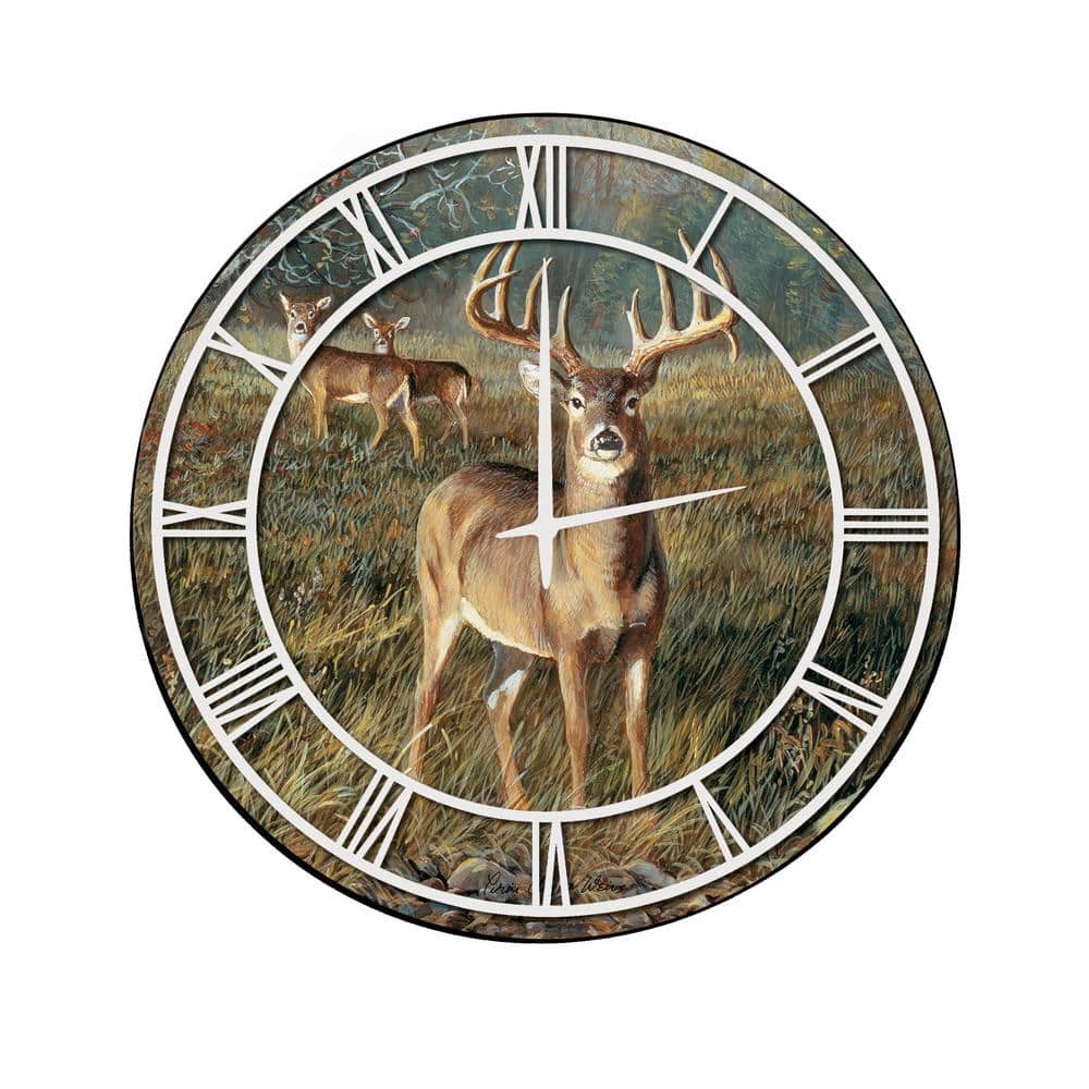 "First Light Buck" Full Coverage Art and White Numbers Imaged Wall ...