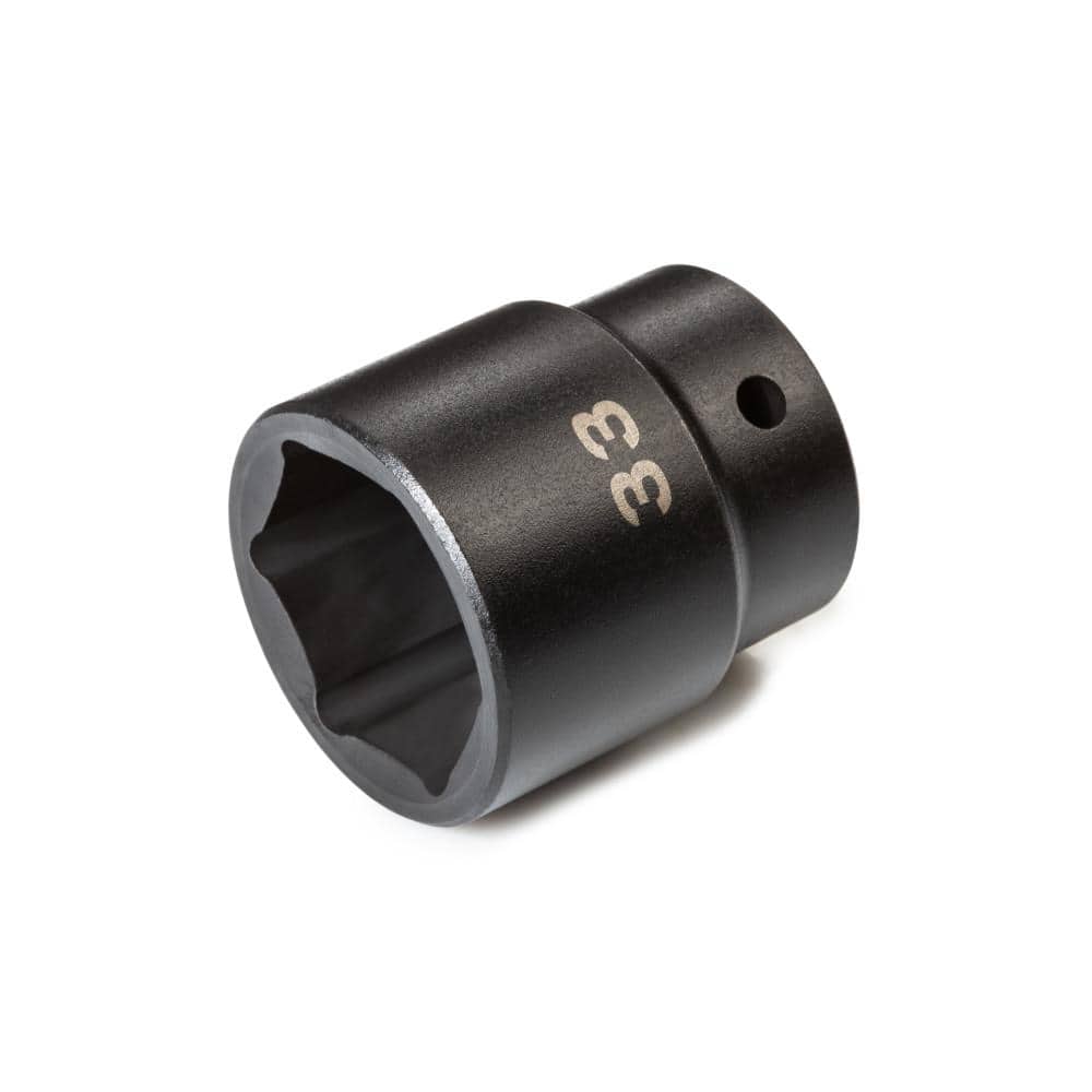 TEKTON 1/2 in. Drive x 33 mm 6-Point Impact Socket SID22133 - The Home ...