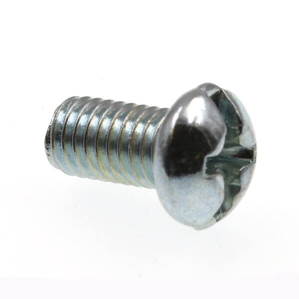 Prime-Line #10-32 x 3/8 in. Zinc Plated Steel Phillips/Slotted ...
