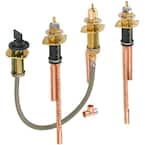 Delta Roman Tub Rough-In Valve Only with Hand Shower Rough-In R4707 ...