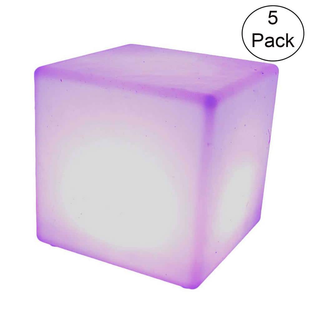 Main Access 16 in. Pool Spa Waterproof Color-Changing LED Light Cube ...