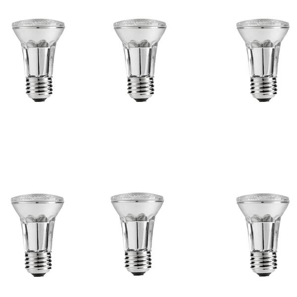 Philips 60-Watt Equivalent PAR16 Halogen Dimmable Flood Light Bulb (6 ... Philips 60-Watt Equivalent PAR16 Halogen Dimmable Flood Light Bulb (6 ...