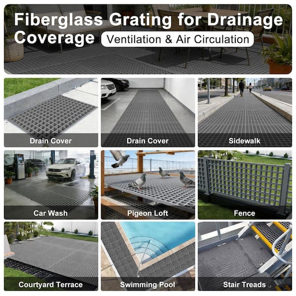 Rectangle - Drain Grates - The Home Depot