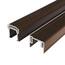Fiberon CountrySide 5 in. x 5 in. x 39 in. Simply Brown Capped ...