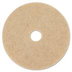 Boardwalk Natural Hog Hair Burnishing Floor Pads, 17 in. Dia, (5-Carton ...