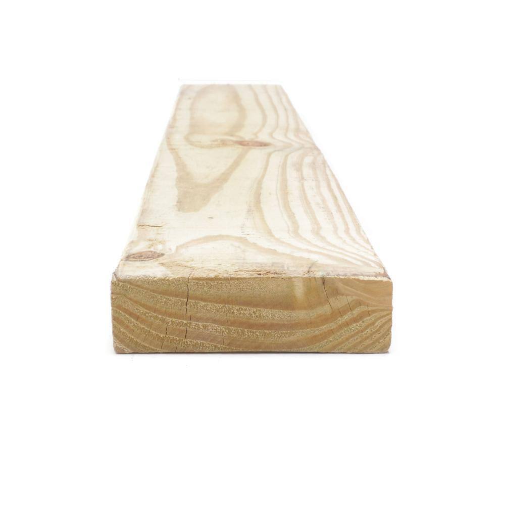 2 in. x 6 in. x 10 ft. #2 Ground Contact Pressure-Treated Southern ...