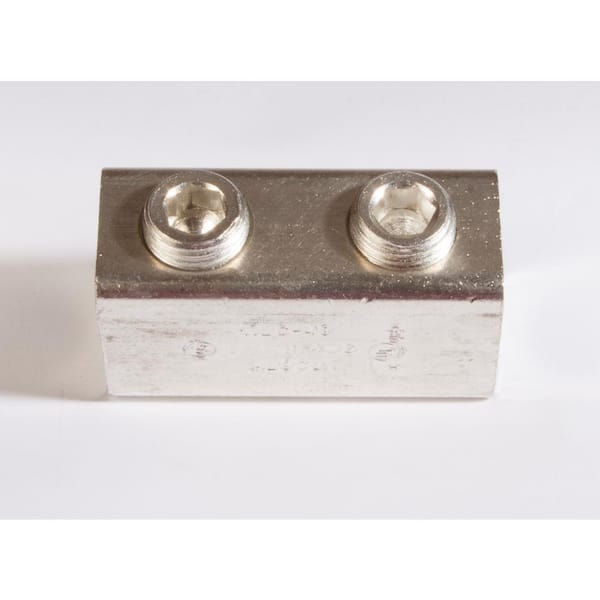4/0-6 AWG Alum IN-LN Splicer/Reducer (10-Pack)-AMS4/0BAG1R - The Home Depot
