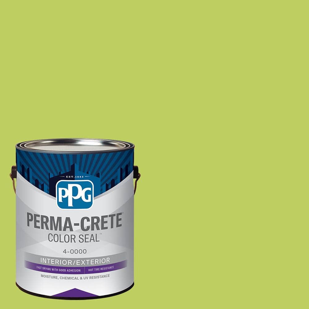 Perma-Crete Color Seal 1 gal. PPG1219-5 Boogie Blast Satin Interior ...