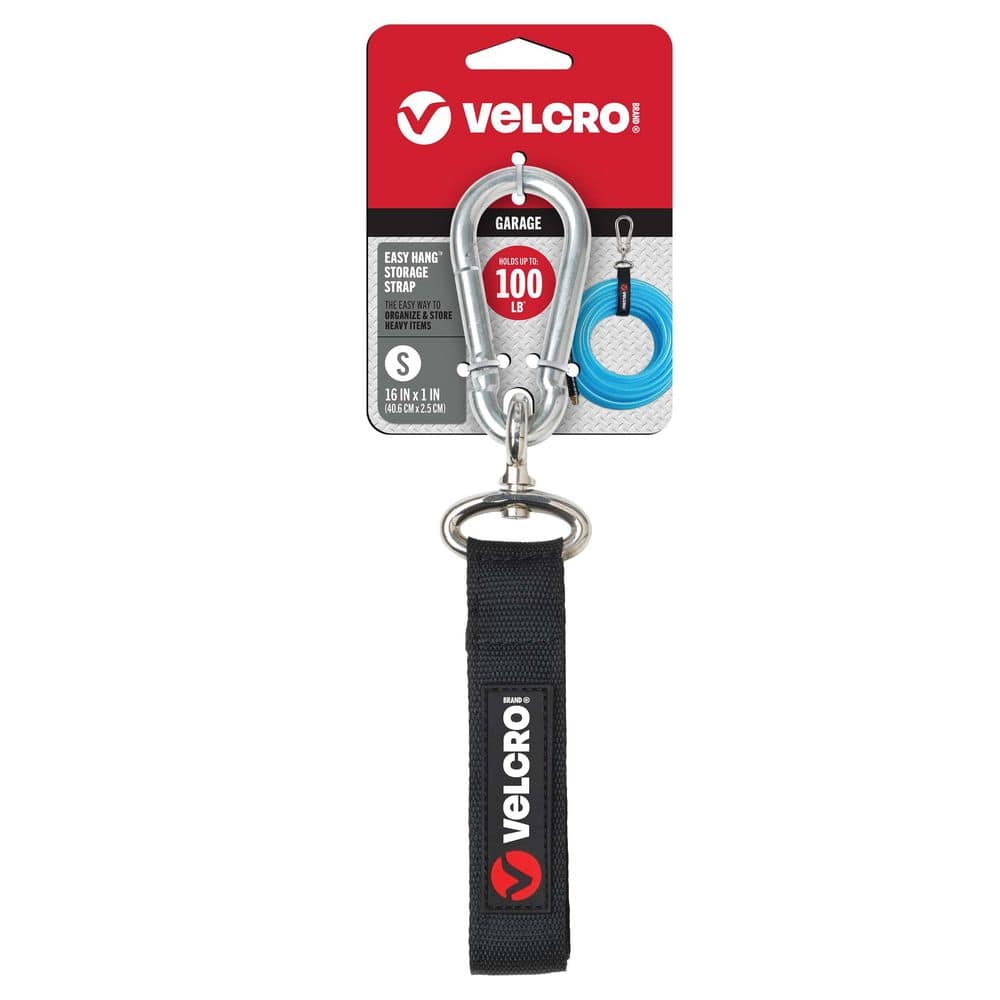VELCRO 16 in. x 1 in. Easy Hang Strap VEL-30120-USA - The Home Depot