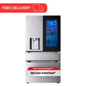 LG 31 cu. ft. SMART Standard Depth MAX French Door Refrigerator with ...