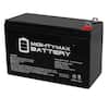MIGHTY MAX BATTERY 12V 9AH SLA Battery Replacement for Generac XP8000E ...