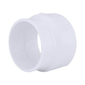 Charlotte Pipe 4 in. x 4 in. PVC DWV Cast Iron Hub x Spigot Adapter PVC ...