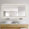 Altair Apollo 60 in. W x 30 in. H Rectangular Framed LED Wall Bathroom ...