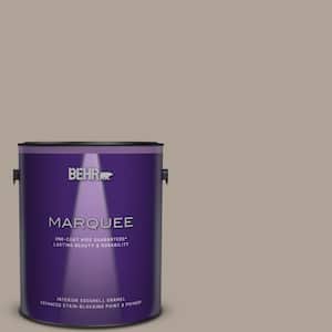 BEHR DYNASTY 8 oz. #MQ2-56 Abbey Stone One-Coat Hide Eggshell Enamel ...