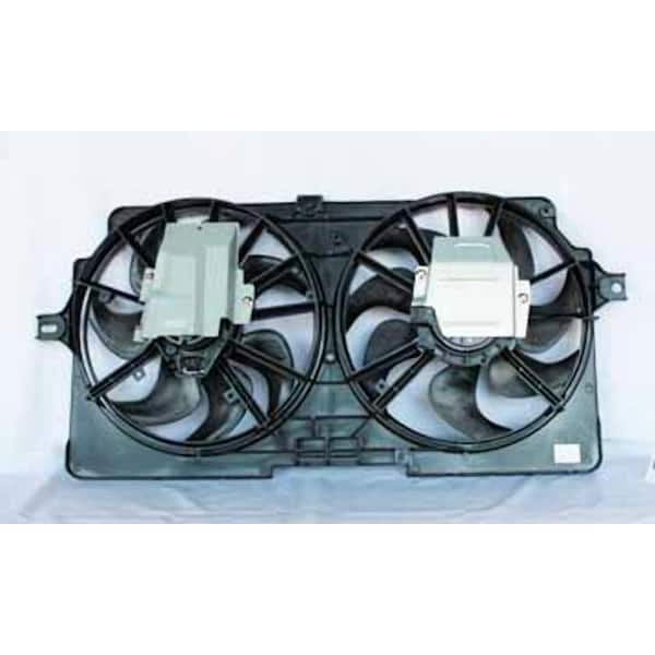 TYC Dual Radiator and Condenser Fan Assembly 620410 - The Home Depot