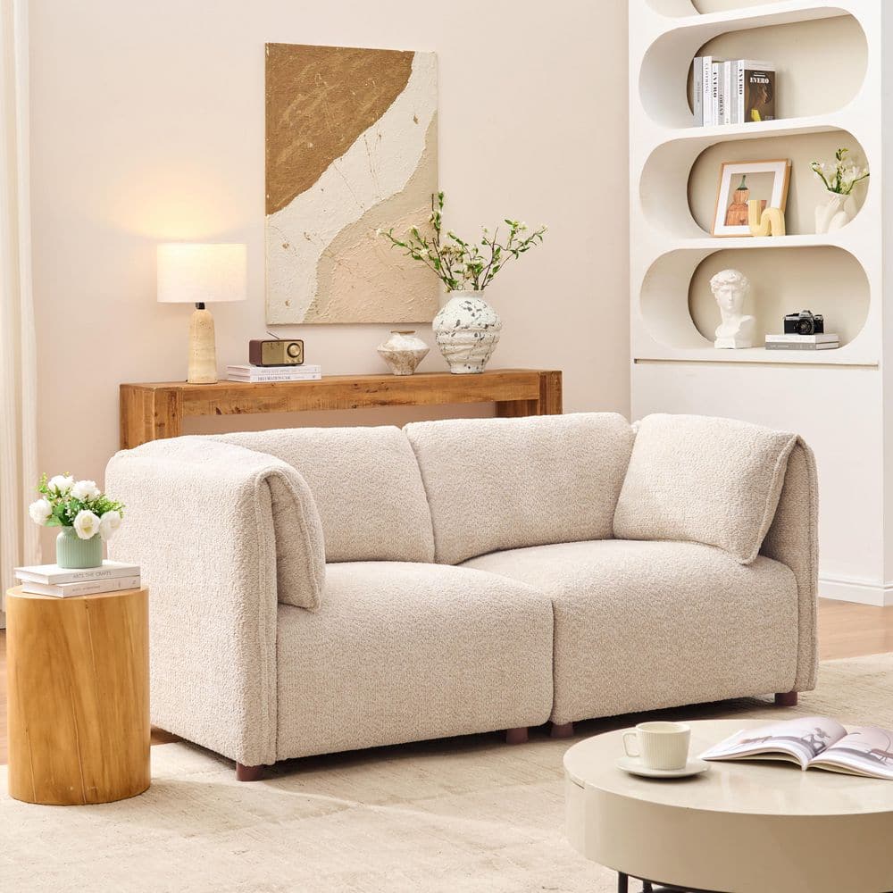CHRISTOPHER KNIGHT HOME Aniela 66 in. W Pillow Top Arms Polyester Sofa ...