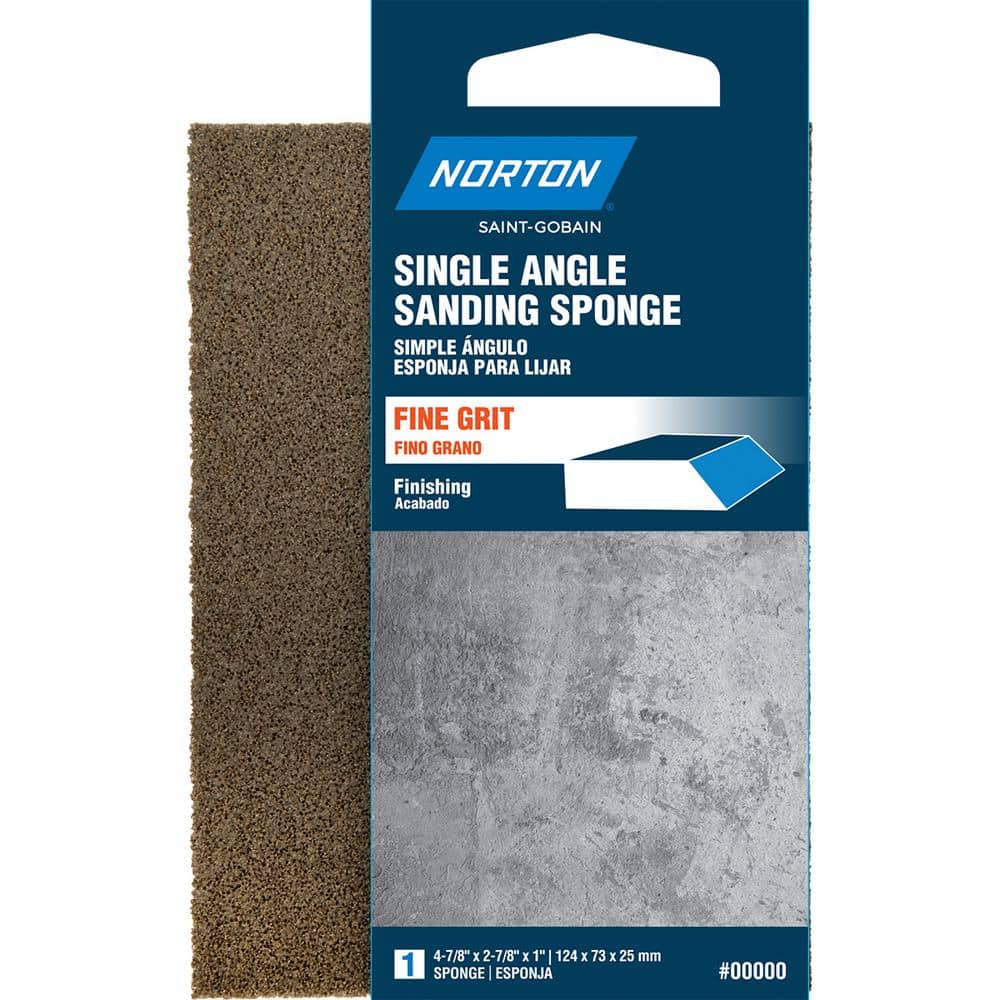 Norton Single Angle Sponge 180g 07660768556 - The Home Depot