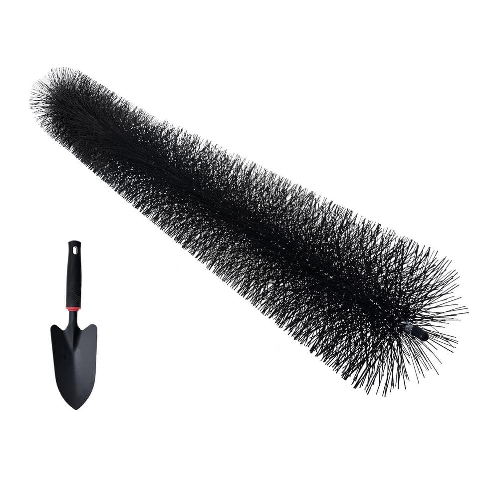SVOPES Gutter Brush, 60ft. Total, 4. 33in. Dia, 5in. Gutter Cleaning ...