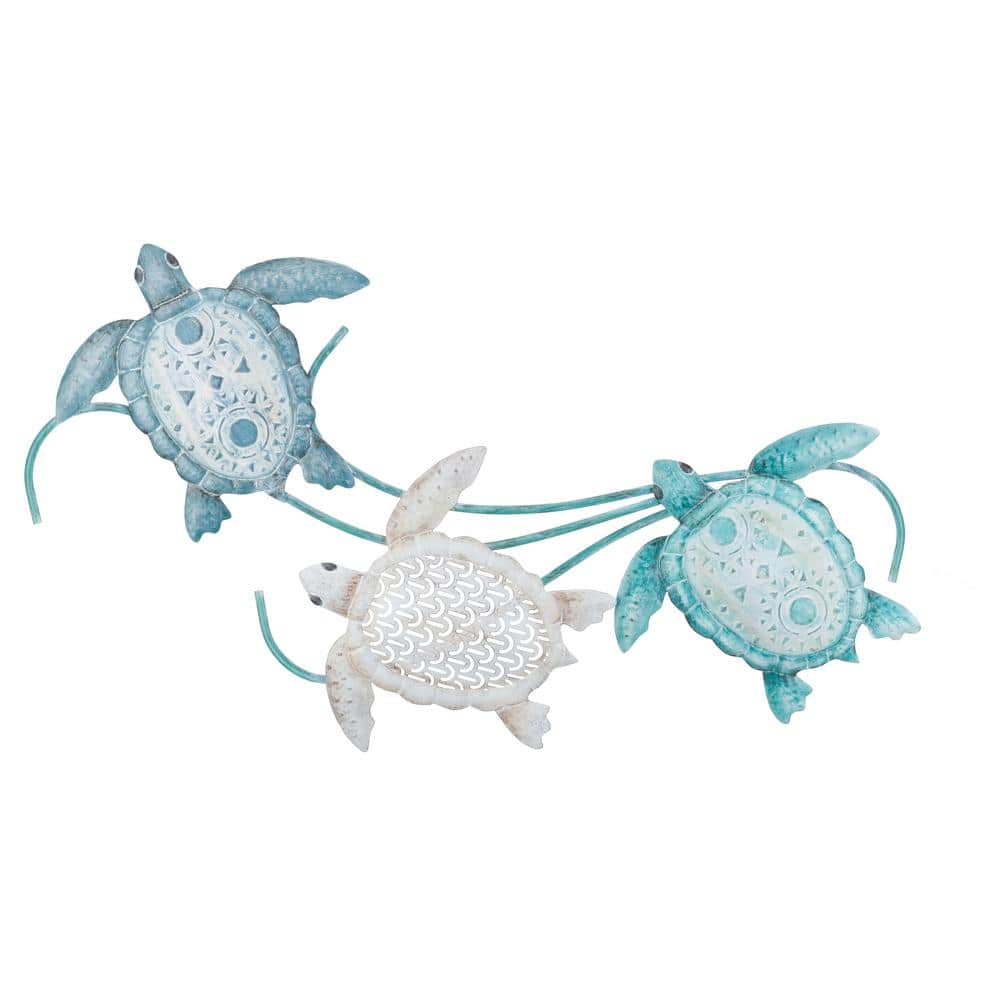 Regal Art & Gift 3 Sea Turtle Wall Decor 13403 - The Home Depot