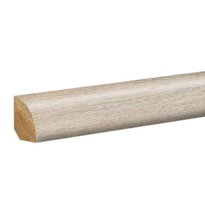 PERFORMANCE ACCESSORIES Buff Weathered 0.62 in. T x 0.75 in. W x 94.5 ...