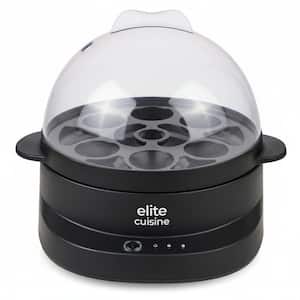 Brentwood 7-Egg Black Electric Egg Cooker with Auto Shutoff TS-1045BK ...