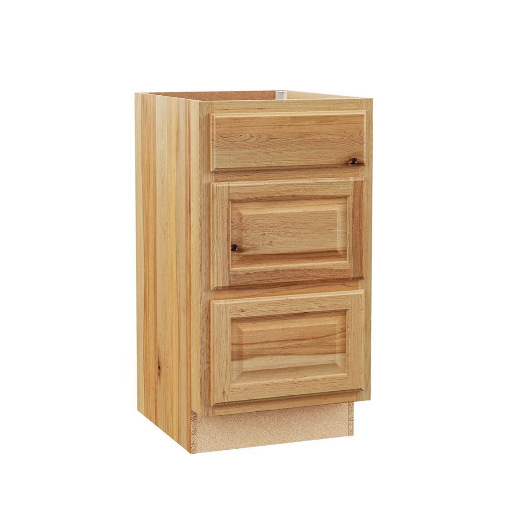 Reviews for Hampton Bay Hampton 18 in. W x 21 in. D x 34.5 in. H Assembled Bath 3-Drawer Base ...