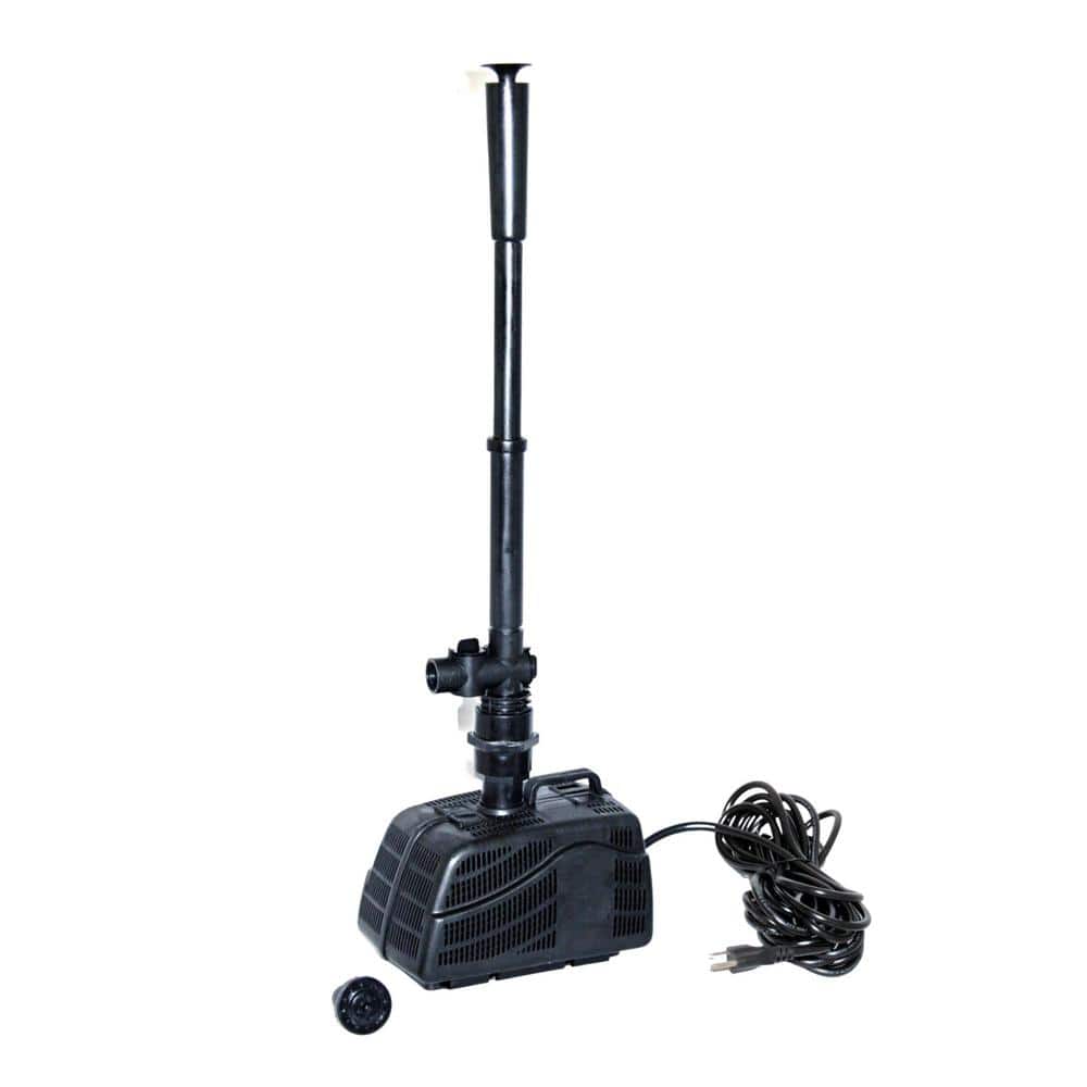 KoolScapes 530 GPH Filter-Free Submersible Pond Pump with Water Bell ...