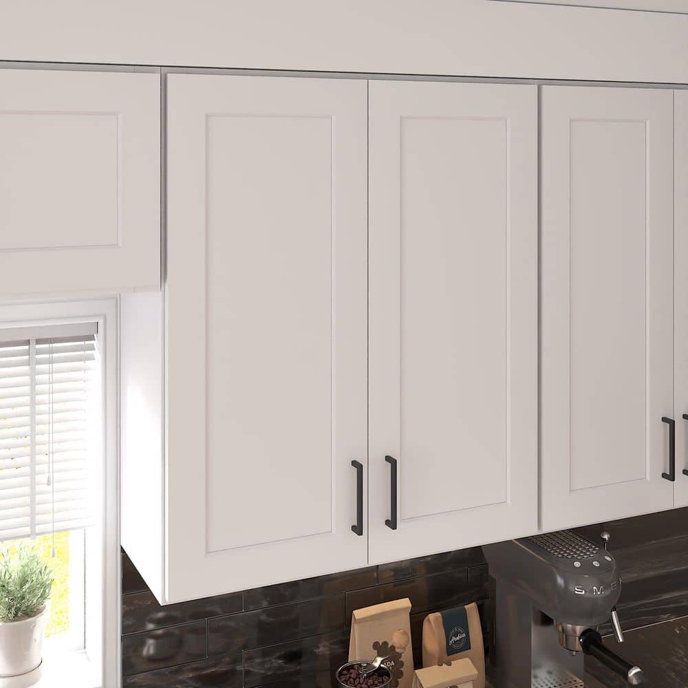 Furinno 30 in. W x 12 in. D x 36 in. H Ready to Assemble Wall Kitchen ...