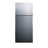 Summit Appliance 27 in. 12.6 cu. ft. Top Freezer Refrigerator in ...