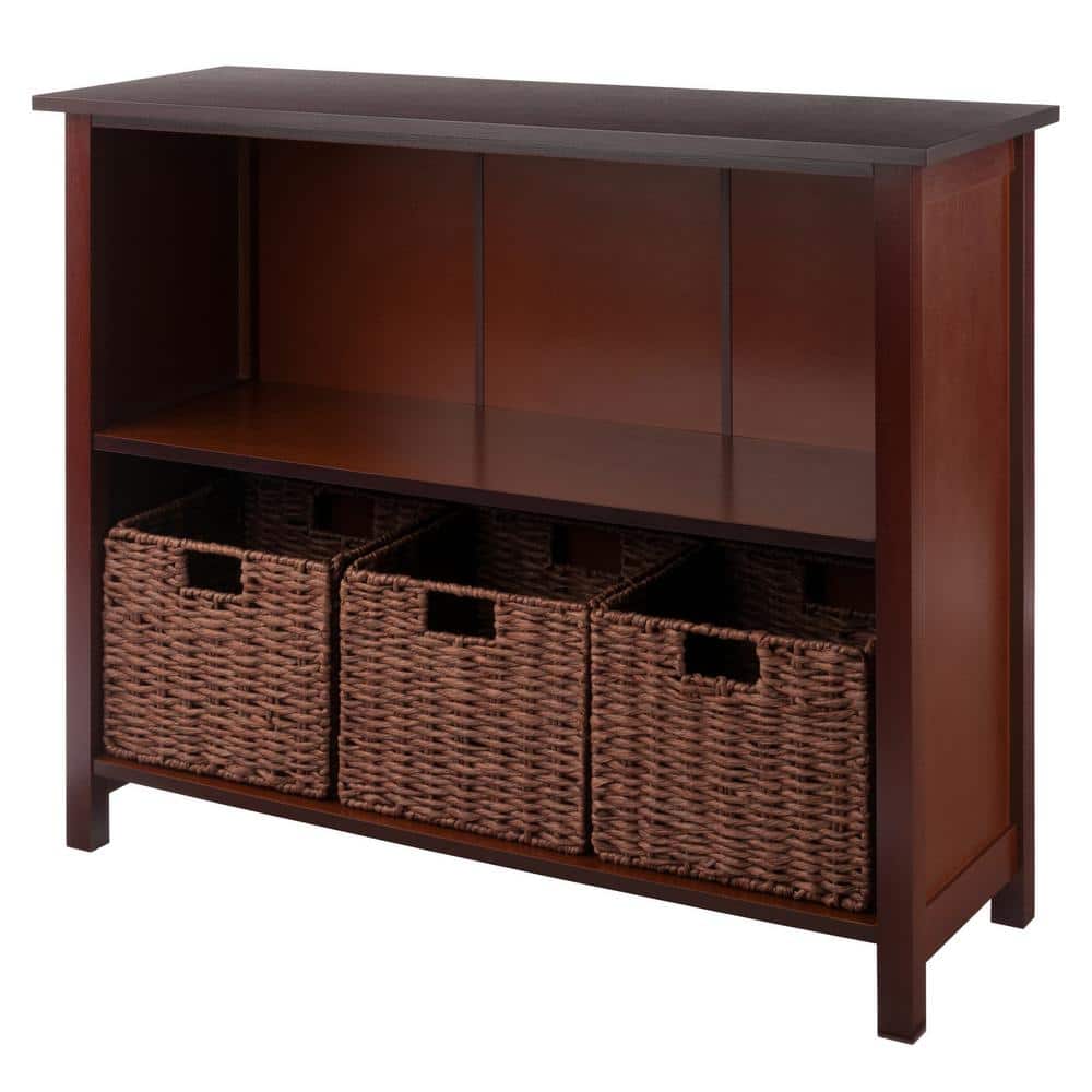 Have a question about WINSOME WOOD Milan 30 in. Walnut 3-Tier Shelf ...