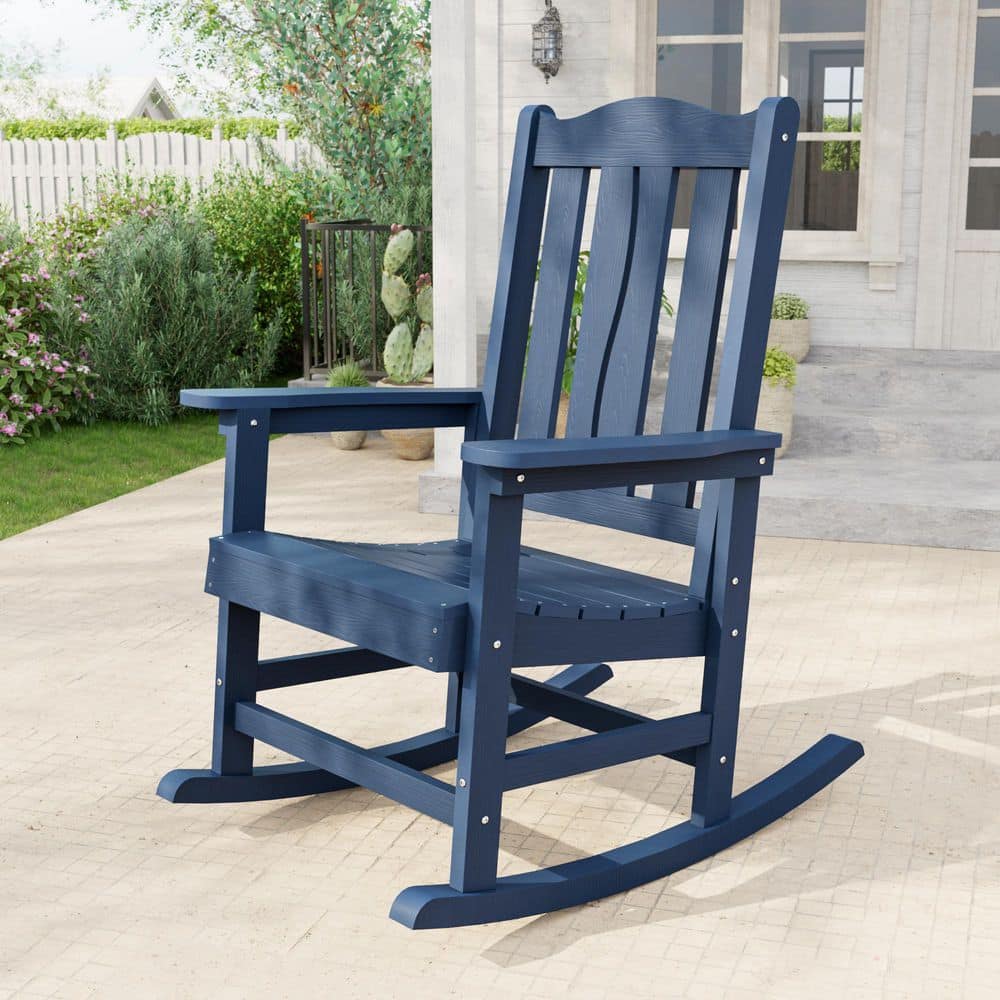 Reviews for Livewood HDPE Plastic Ergonomic Outdoor Adirondack Rocking ...