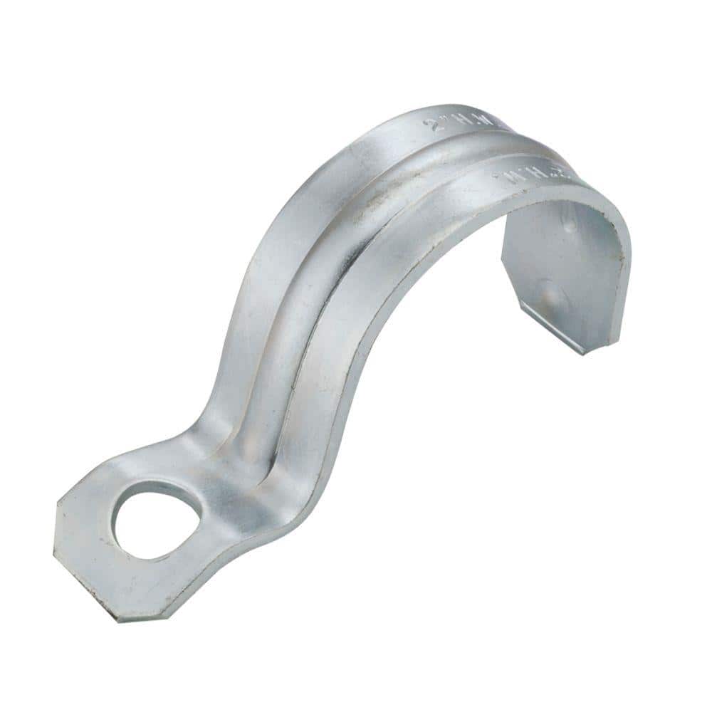 RACO Rigid/IMC 2 in. One Hole Push-On Strap 1338-10 - The Home Depot