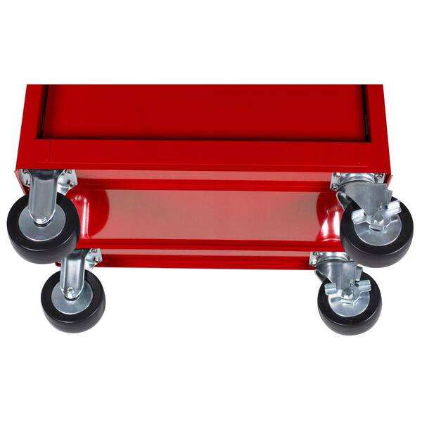 Husky Tool Storage 27 in. W x 18 in. D Standard Duty Red Rolling Tool Chest Combo H27CH5TR5RED The Home Depot