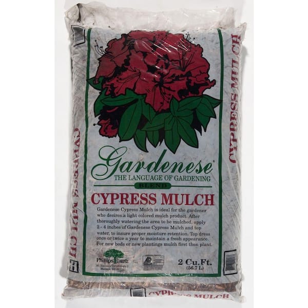 Gardenses 2.0 cu. ft. Cypress Mulch HDCY - The Home Depot