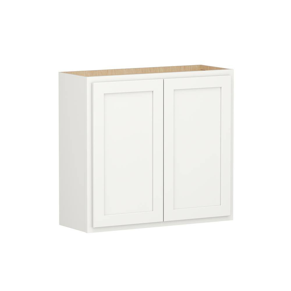 SIMPLY WOODMARK PRO Shaker Partial Overlay 33 in. W x 12 in. D x 30 in ...