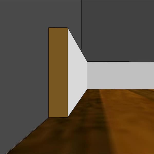 FINISHED ELEGANCE 1x4 11/16 in. x 3-3/4 in MDF Board S4S 10001622 - The ...